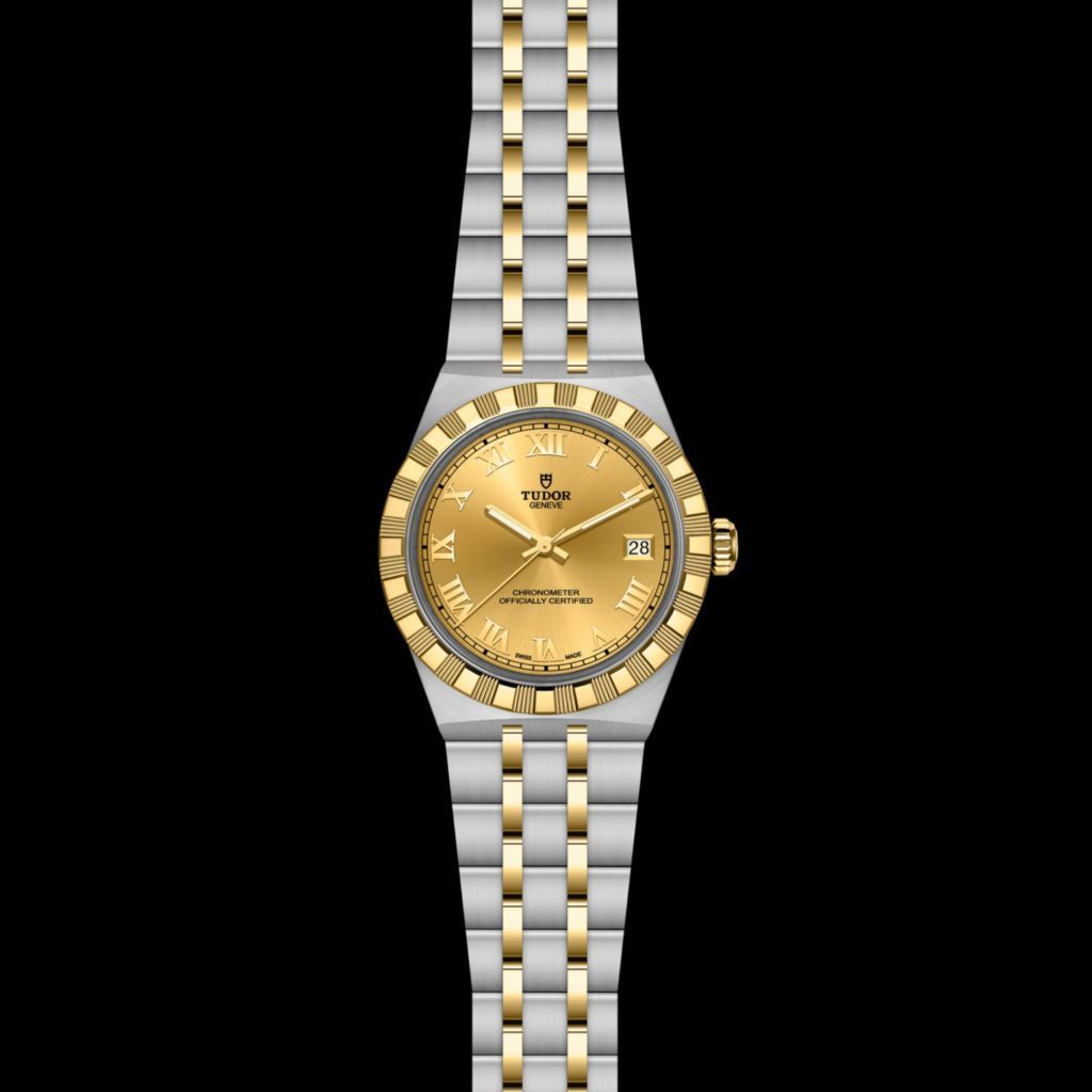 [2026 NEW] TUDOR Royal 36mm steel and yellow gold case,Steel and yellow ...