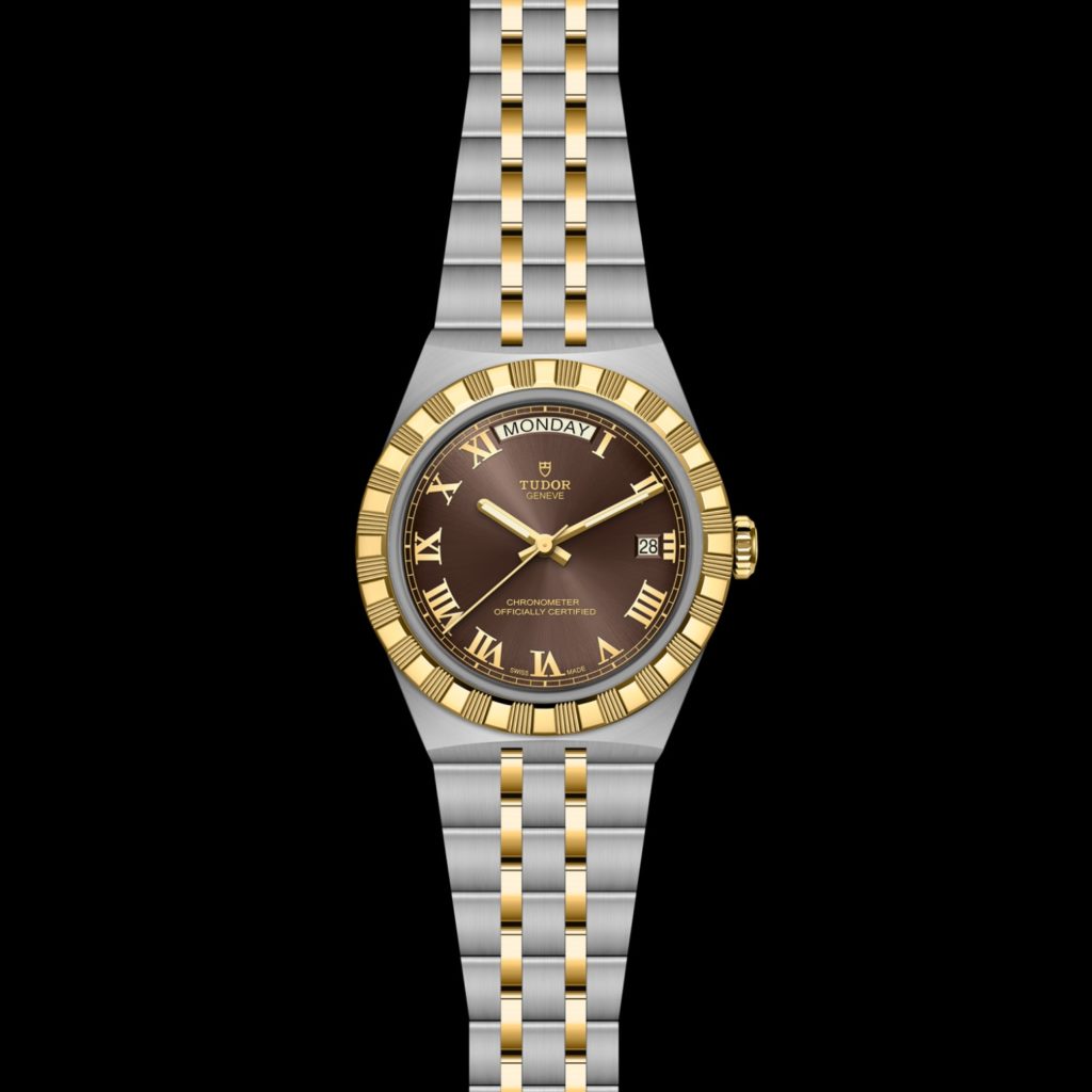 [2026 NEW] TUDOR Royal 40mm steel and yellow gold case,Steel and yellow ...
